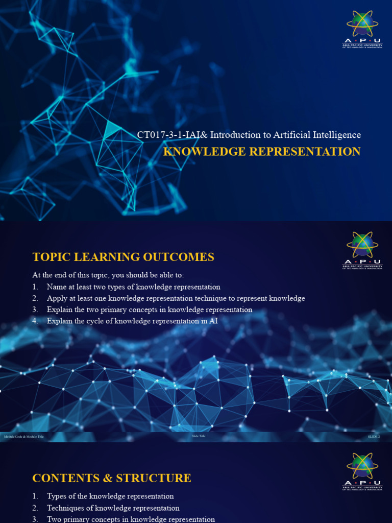 003 Knowledge Representation | PDF | Knowledge Representation And Reasoning | Artificial ...