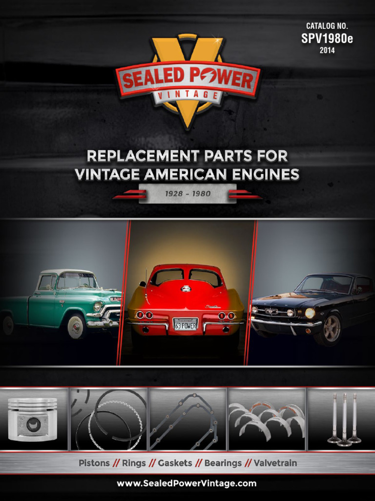 Sealed Power Vintage Catalog 2014 | PDF | Dodge | General Motors