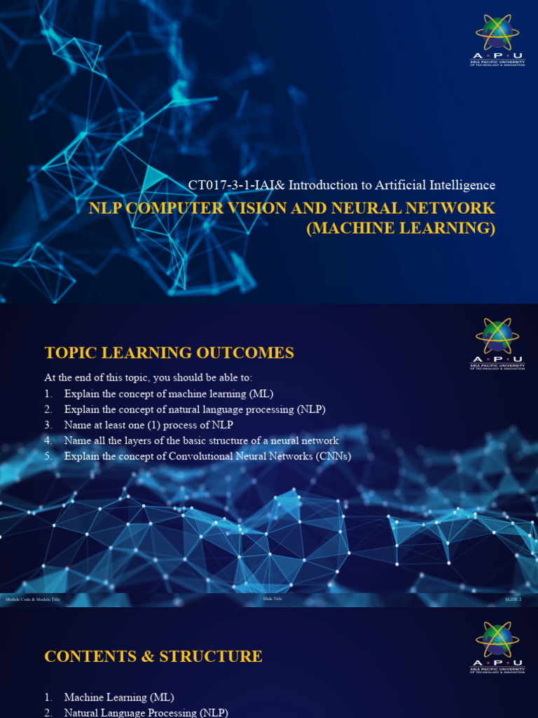 005 Nlp Computer Vision And Neural Network Machine Learning Pdf Artificial Neural Network