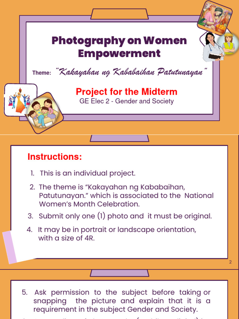 Women's Empowerment Photo Project | PDF