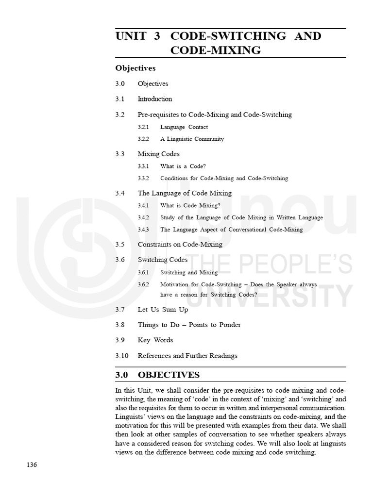 Code-Switching & Mixing in India | PDF | Multilingualism | Linguistics