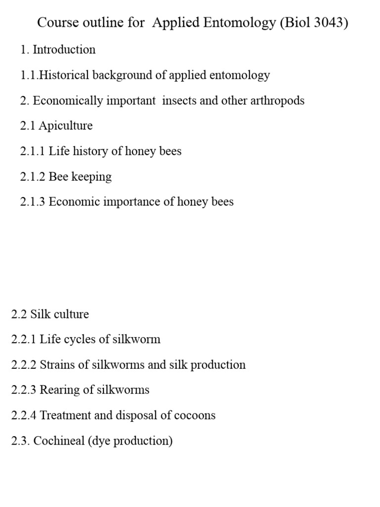 Applied Entomology 1 1 | PDF | Honey Bee | Honey