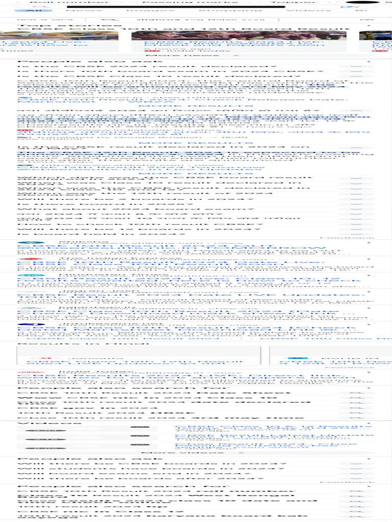 CBSE Class 10 Result Date 2024 | PDF | Secondary Education ...