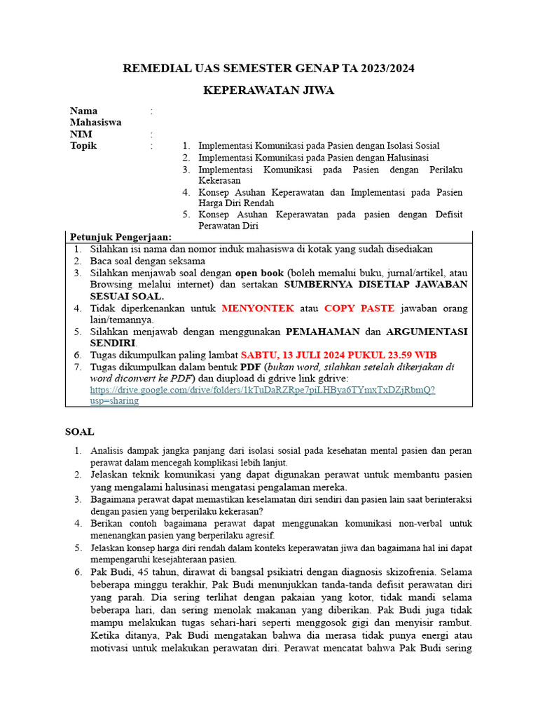 Desi Putri Listiani (Kep. Jiwa) | PDF | Karier & Perkembangan ...