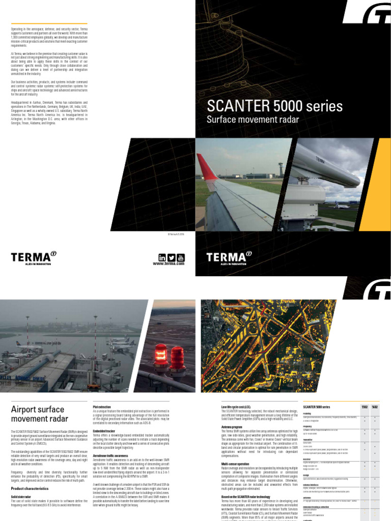 43403_terma_scanter_5000_-_a4_-_screen | Download Free PDF | Radar | Antenna (Radio)