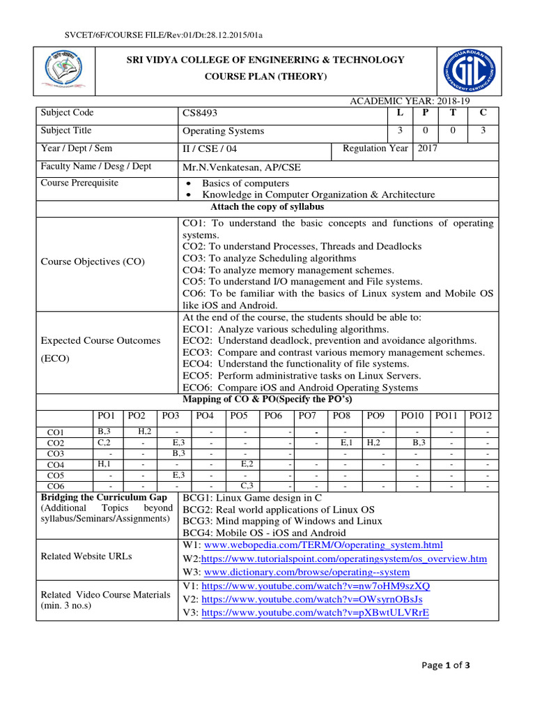 CP104451 | Download Free PDF | Thread (Computing) | Process (Computing)