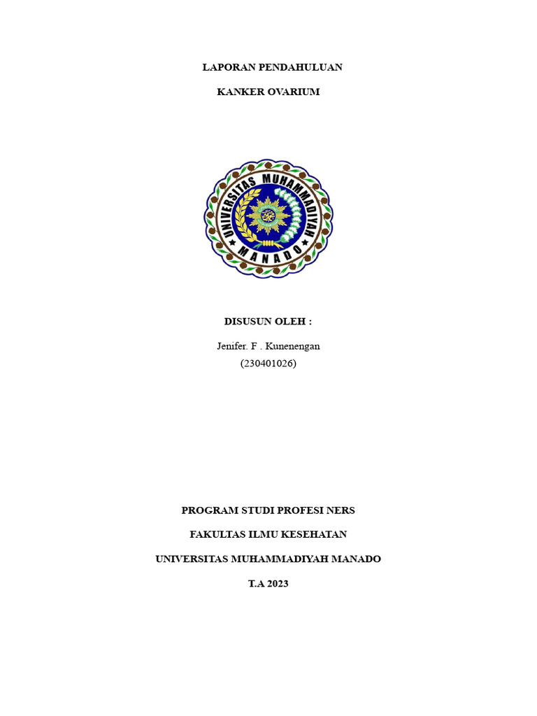 Laporan Kanker Ovarium | PDF