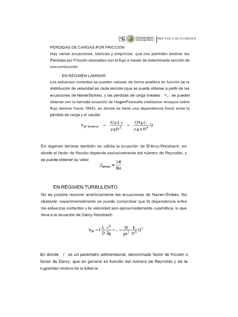 Flujo Laminar y Turbulento | PDF