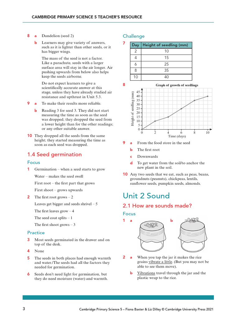 Pages From CAMB NEW Y5C Science WB | PDF | Seed | Germination