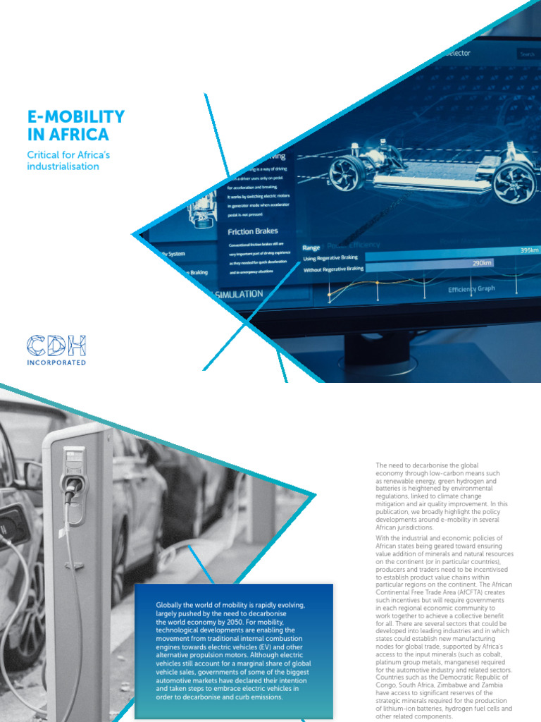 Emobility in Africa Guide | PDF | Electric Vehicle | Taxes