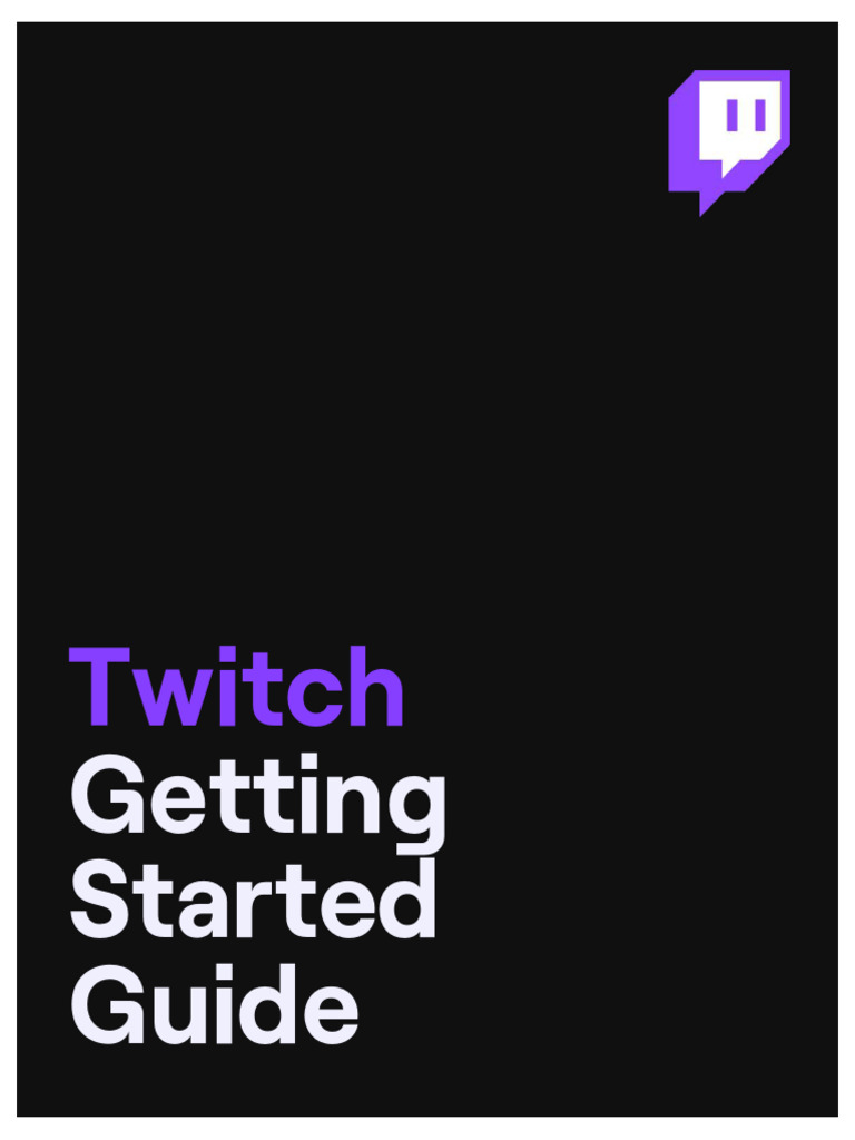 Twitch Streaming Starter Guide | PDF | Internet Forum | Subscription ...