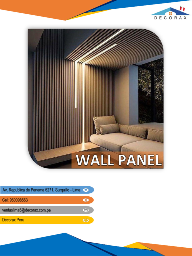 CATALOGO DE WALL PANEL | PDF