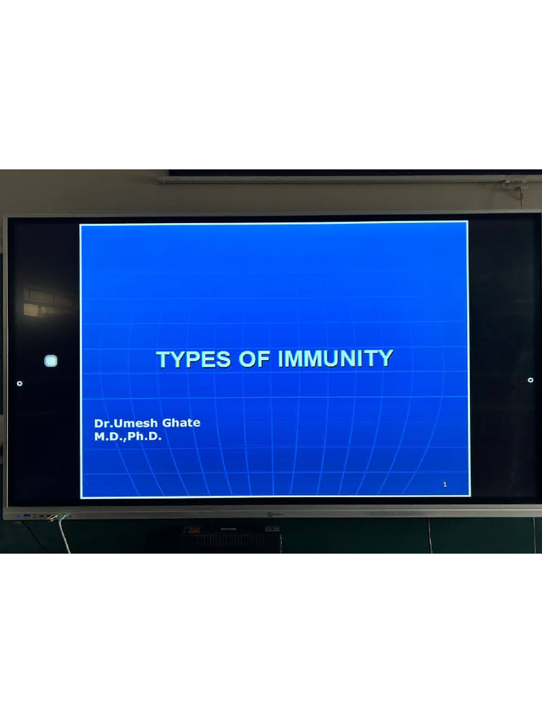 Types of Immunity | PDF