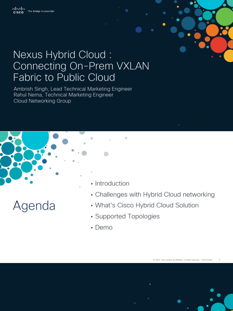 Nexus Hybrid Cloud Pdf Cloud Computing Router Computing