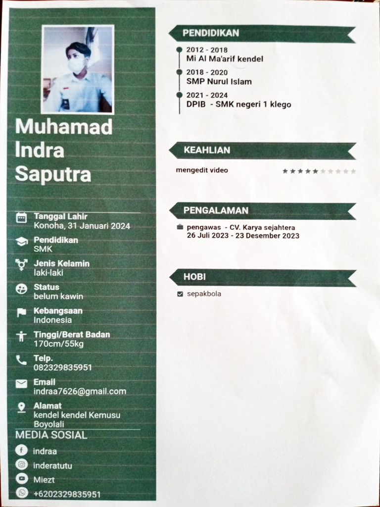 XIIDpib2 - Muh Indra Saputra | PDF
