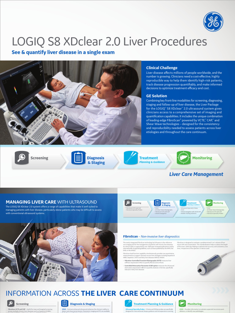 LS8 Liver Sell Sheet-8pgr - v7 | PDF | Cirrhosis | Medical Ultrasound