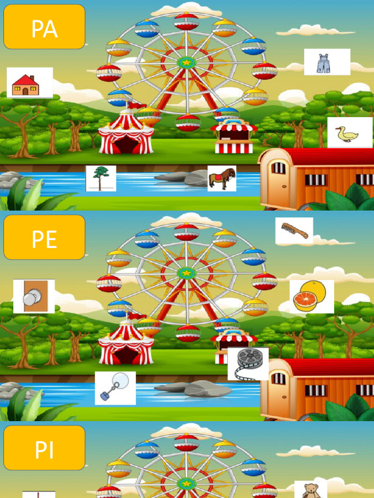 Silaba Inicial P | PDF