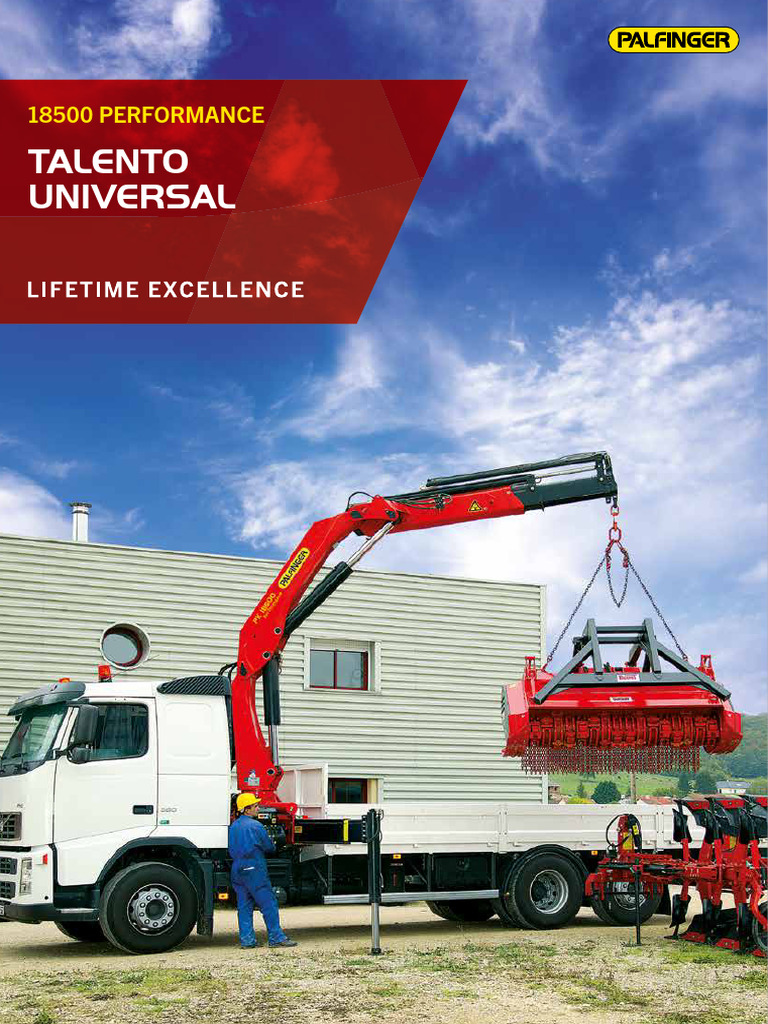 Ficha Tecnica Grua Palfinger PK18 | PDF | Factores humanos y ergonomía ...