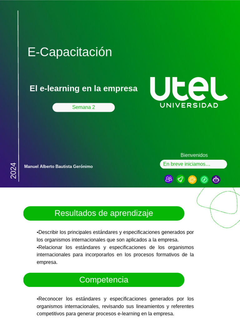 Semana 2 - E-Learning en La Empresa | PDF | Tecnologías de la información | Informática