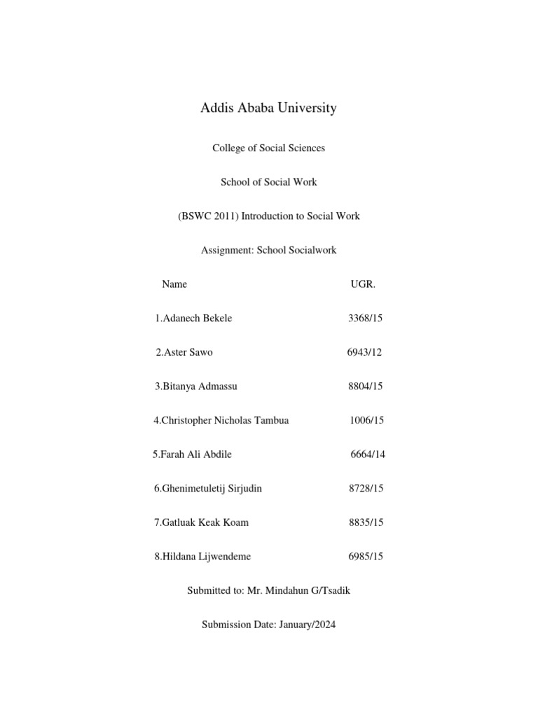 School Social Work | PDF | Social Work | Counseling Psychology