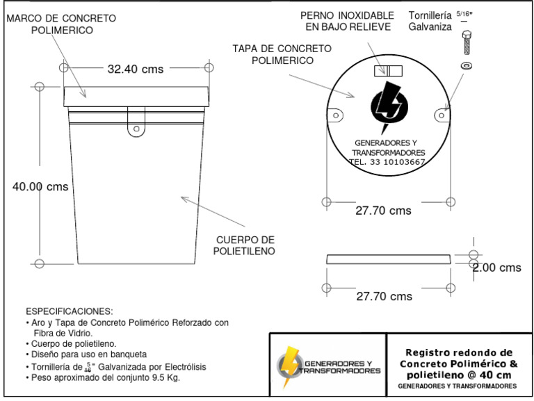 Registro Polimérico para Tierra | PDF | Hogar, jardinería y bricolaje