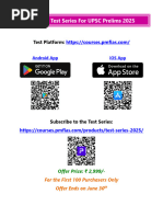 UPSC Prelims Subject Wise Test Series 2026 | PDF | Inflation | Earth