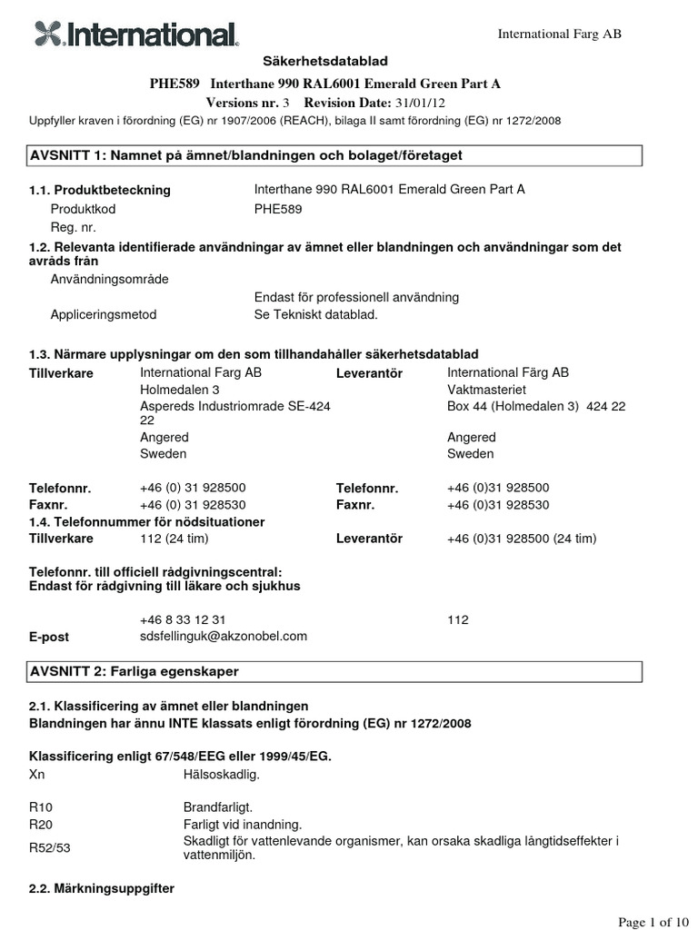 Phe589 Swe Swe | PDF