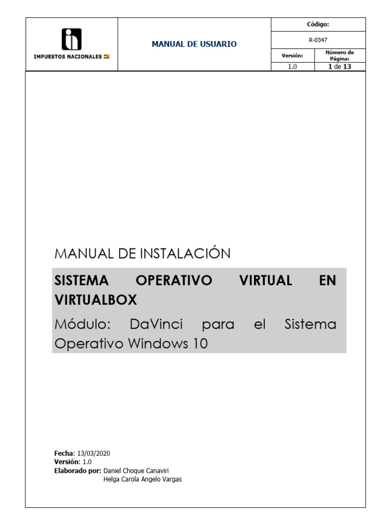Manual VirtualBox | PDF | Windows 7 | Ventana (informática)