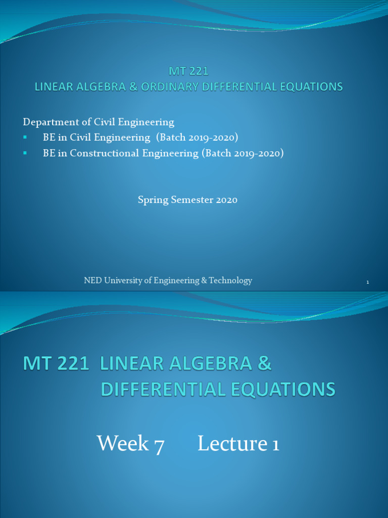 Pde 1 | PDF | Equations | Differential Equations