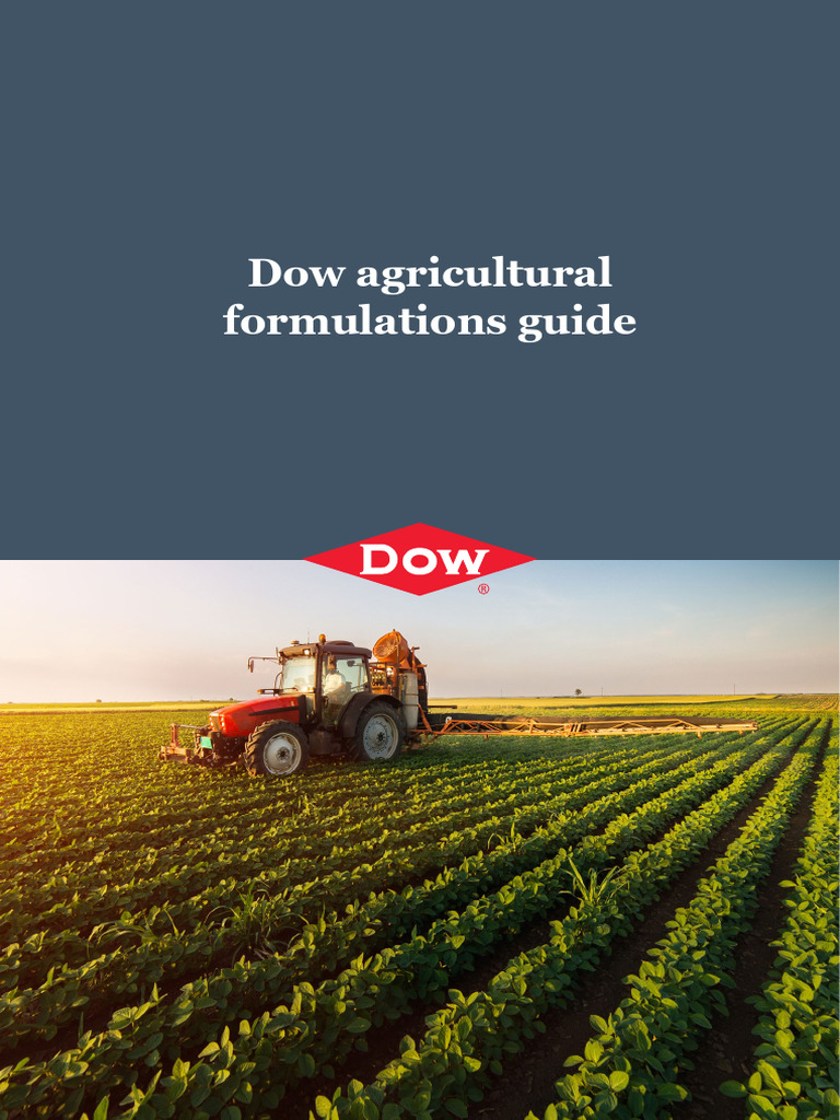 119 02373 01 Dow Crop Defense Formulations Guide | PDF | Surfactant ...