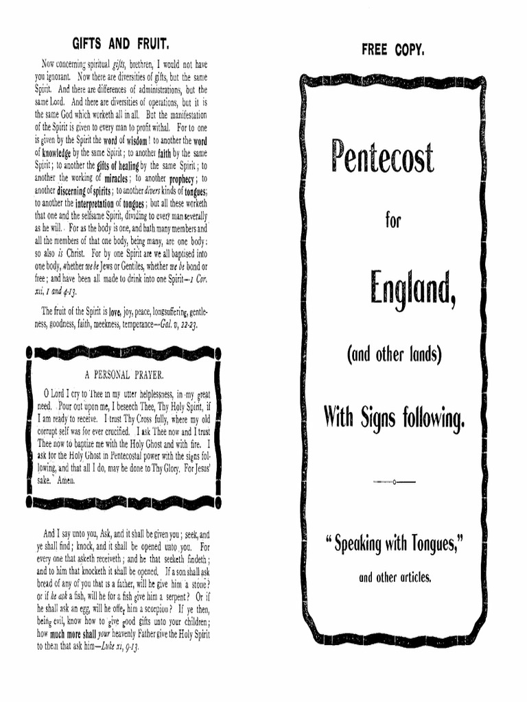 Boddy Pentecost | PDF