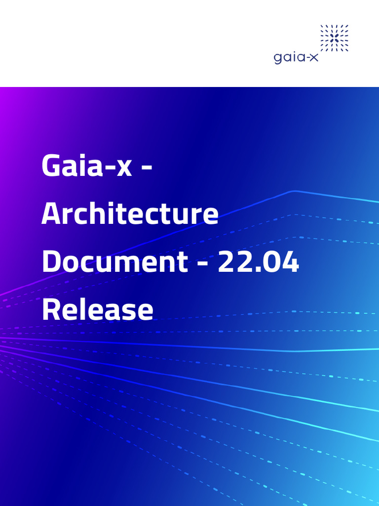 Gaia-x-Architecture-Document-22.04-Release | Download Free PDF | Conceptual Model | Class ...