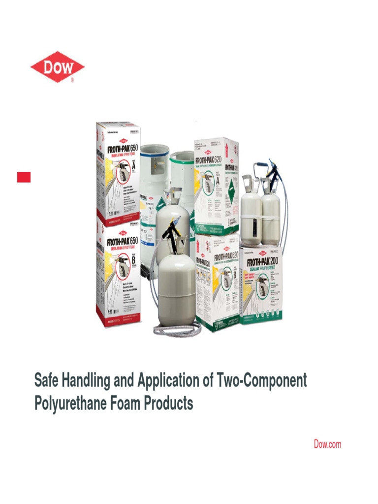 DOW froth pak safe handling | PDF | Personal Protective Equipment ...