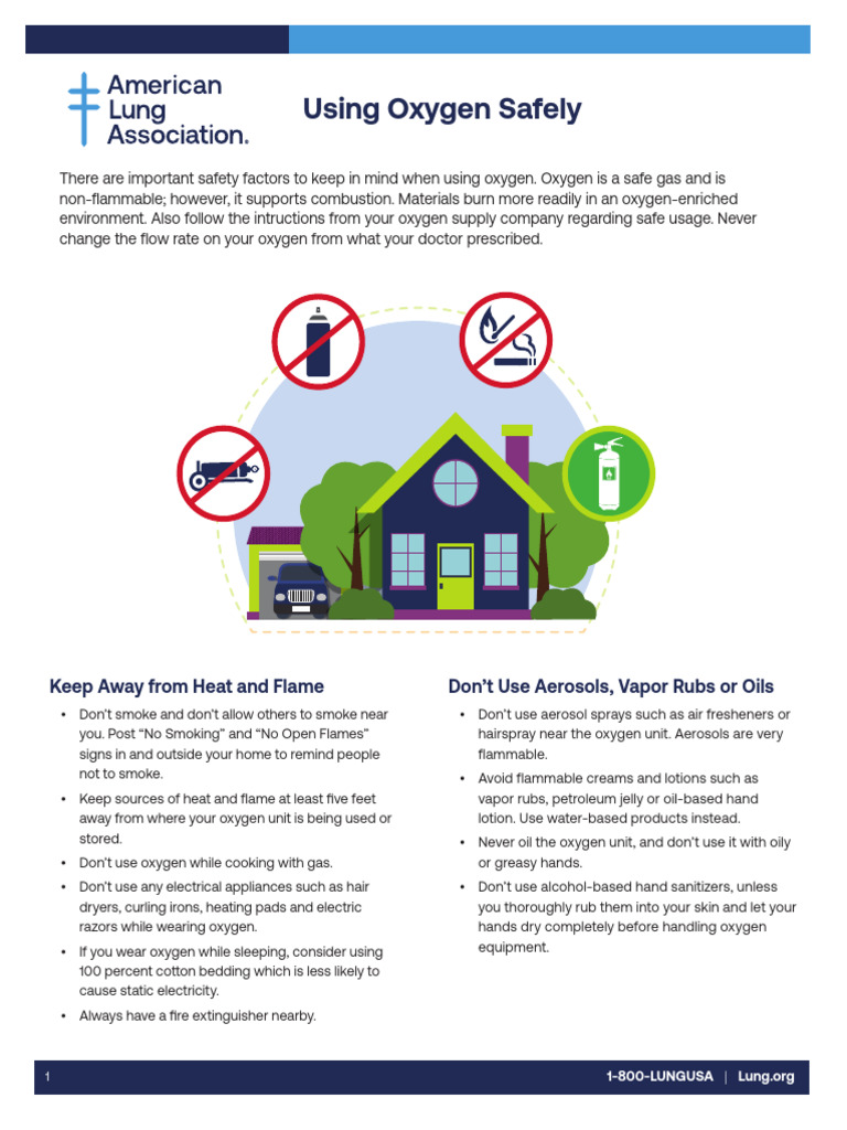 OX3 Using Oxygen Safely Option2 2020 v2 | PDF