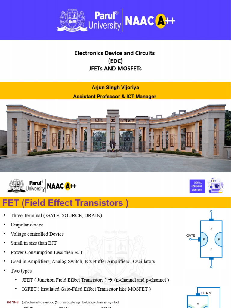 Jfets And Mosfets Pdf Field Effect Transistor Mosfet