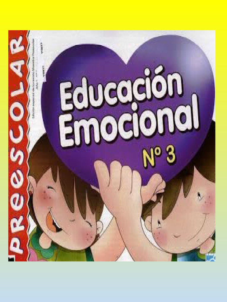 Cuaderno Emociones Pdf
