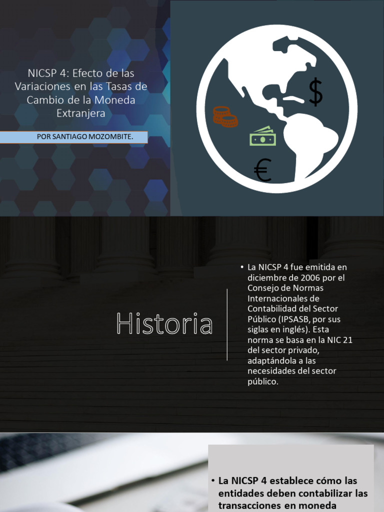 NICSP 4,5 y 9 | PDF | Contabilidad | Estado financiero