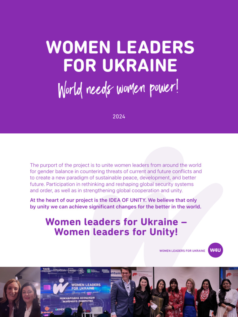 W4U Presentation | PDF | Leadership | Sustainability