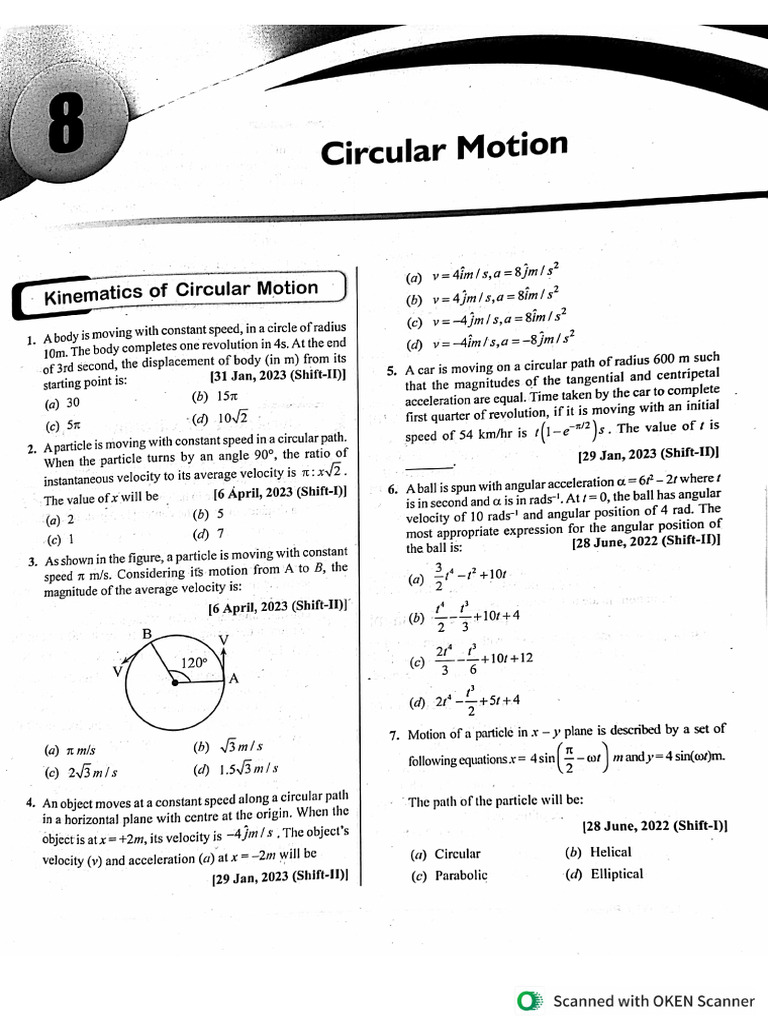Circular Motion | PDF