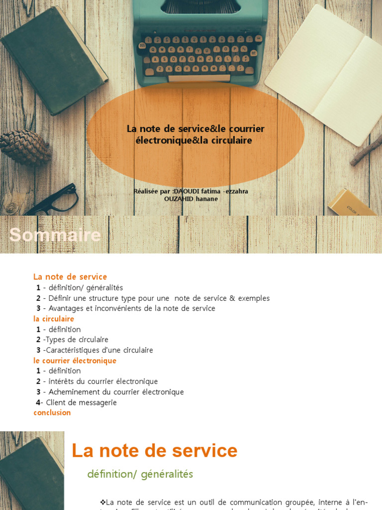 Notes de service et courriers électroniques | PDF | Réseau informatique ...