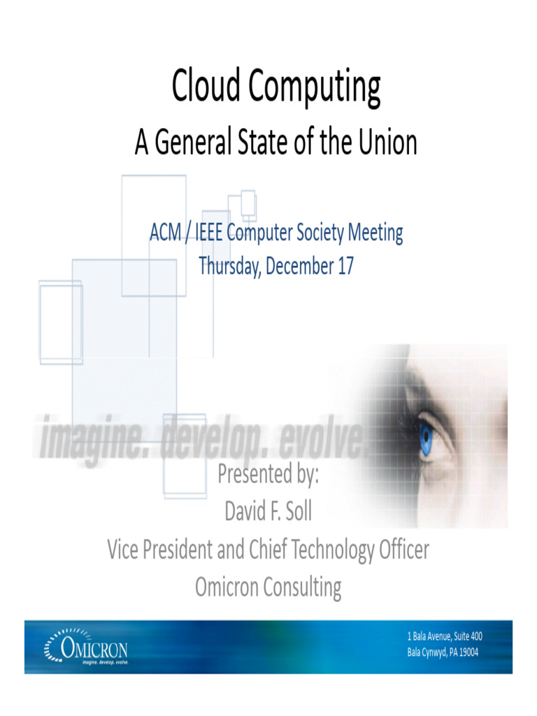 Cloud Computing General | PDF | Cloud Computing | Databases