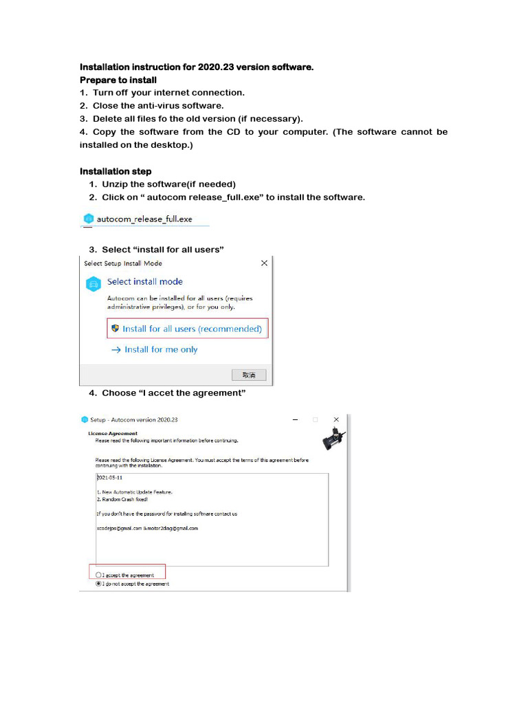 2020.23 Software Installation Guide | PDF | Games & Activities