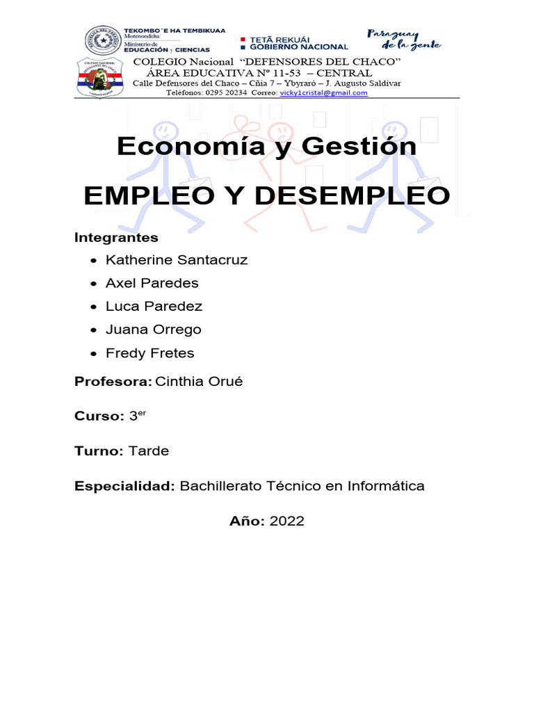 Empleo y Desempleo | PDF | Desempleo | Empleo