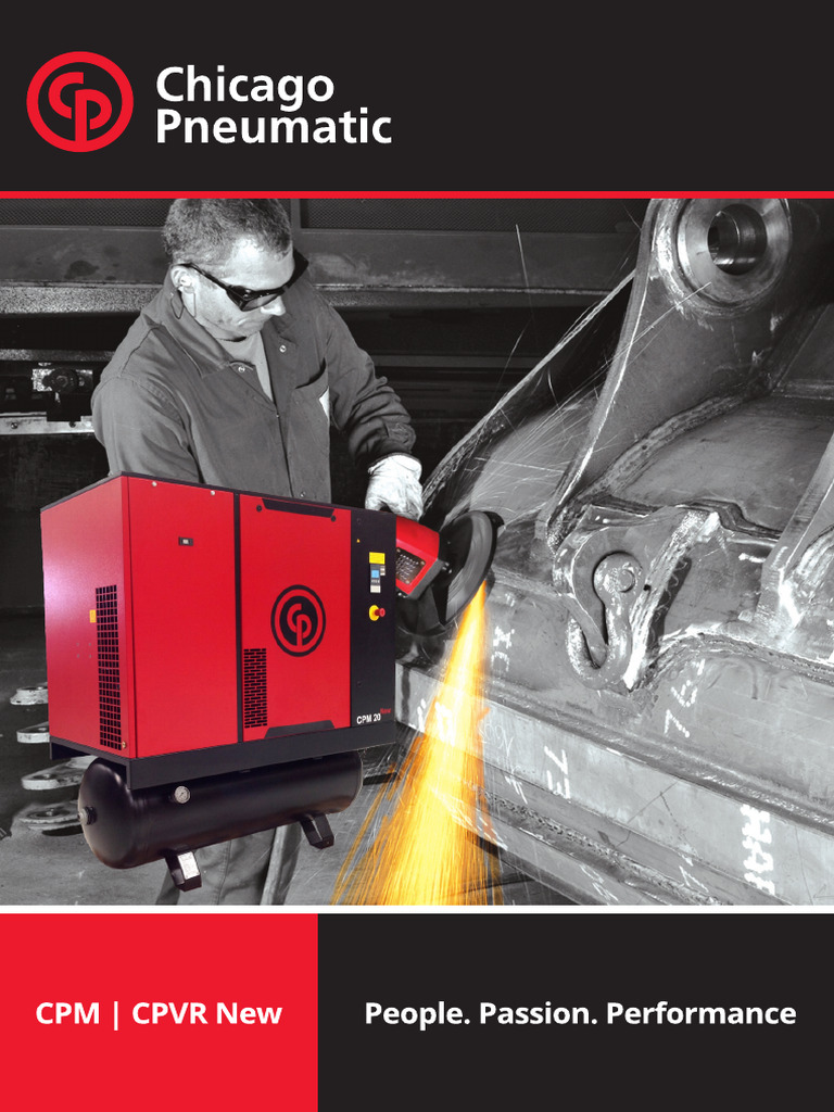 Catálogo Chicago Pneumatic - CPM CPVR New 20 - 30 HP | PDF