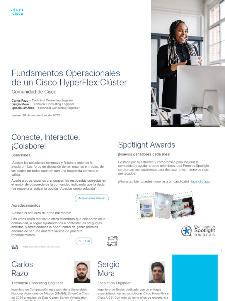 Webcast_DC-HyperFlex_Razo_28sep_2023 | PDF | Grupo de computadoras | V ...