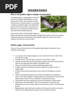 Bald Eagle: Characteristics and Habitat | PDF