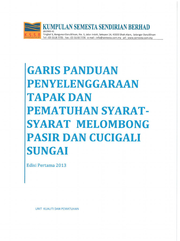 Garis Panduan | PDF