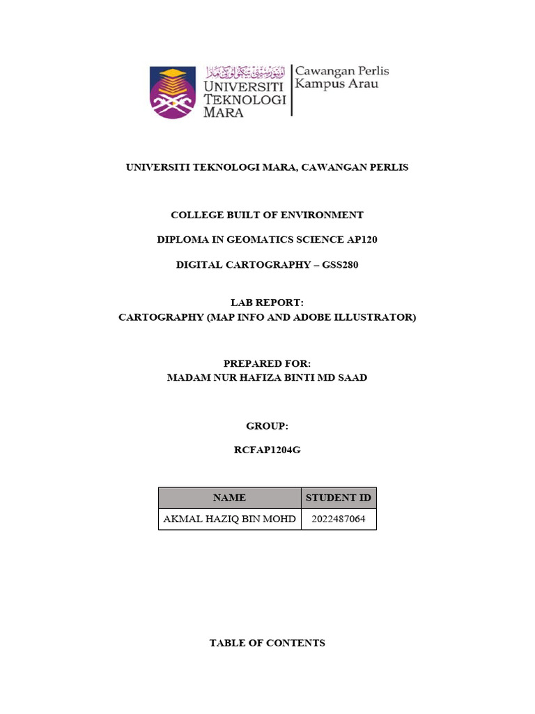 Cartography Lab Report Using Illustrator | PDF | Geographic Information ...