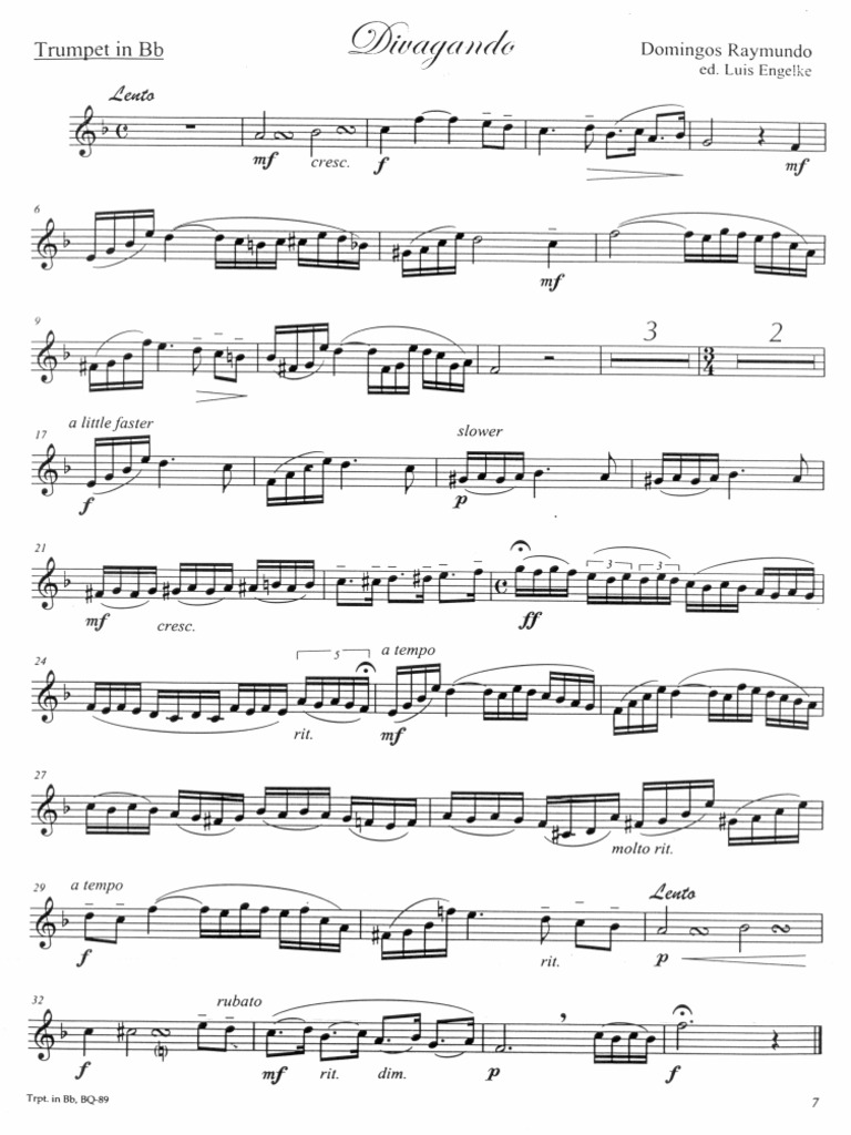 Divagando Trompete | PDF