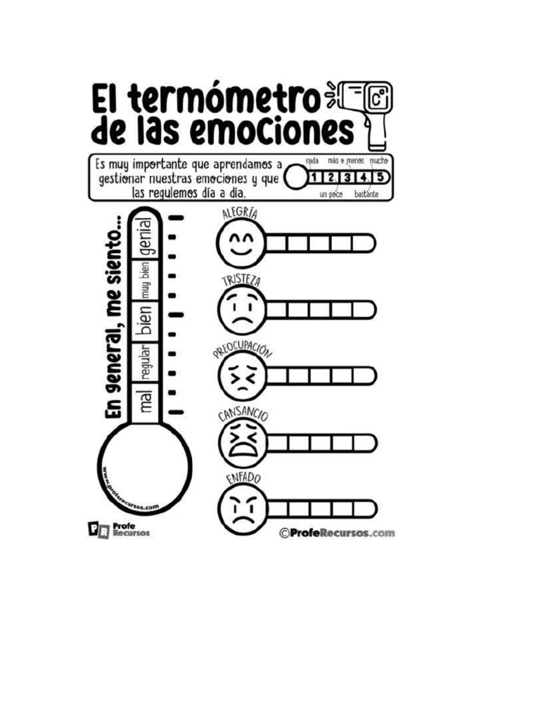 Actividad Expresion de Emociones Consciente | PDF